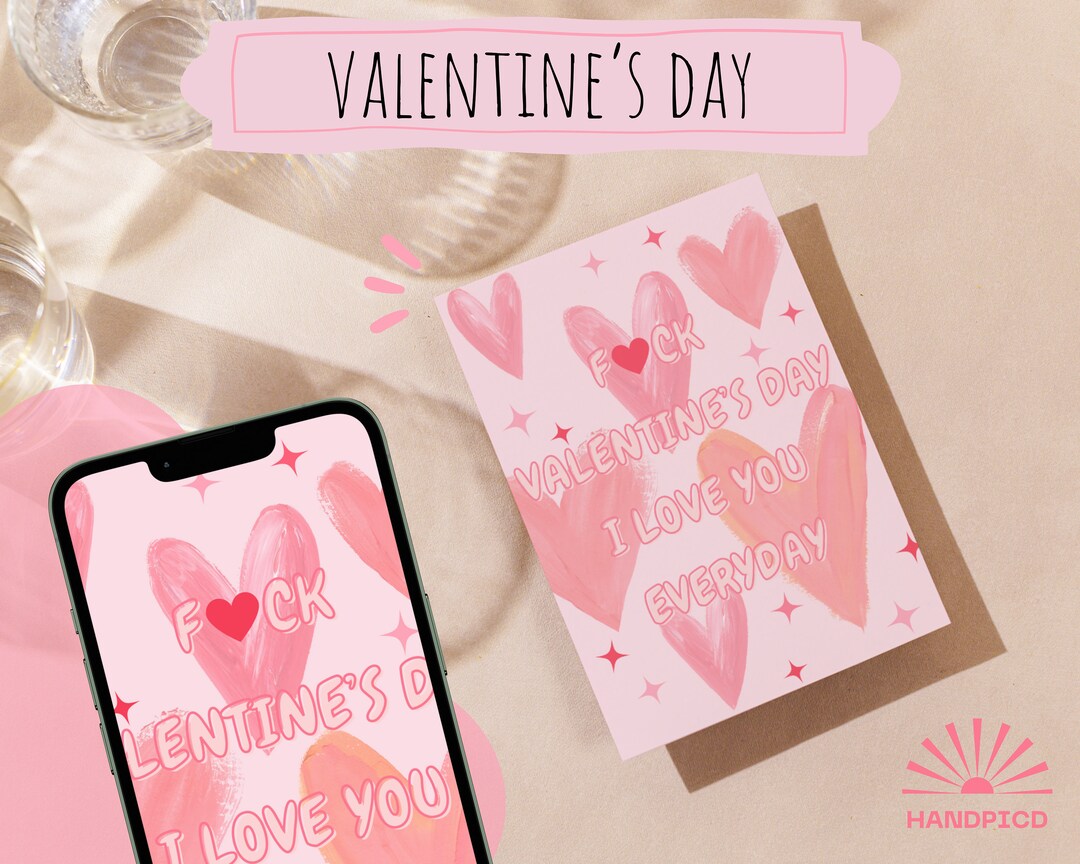 Inclusive Valentine's Day Card | DIY Digital Print | Lifetime Access to ...