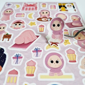 A5 Muslim Girls Children's Ramadan Stickers Eid, Ramzan Islamic Gift - Etsy
