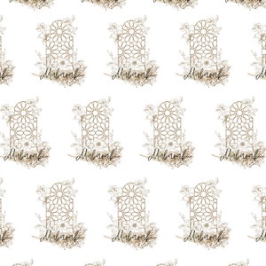 Eid Hajj Umrah Kaaba Celebration Wrapping Paper Muslim Gift Ramadan ...