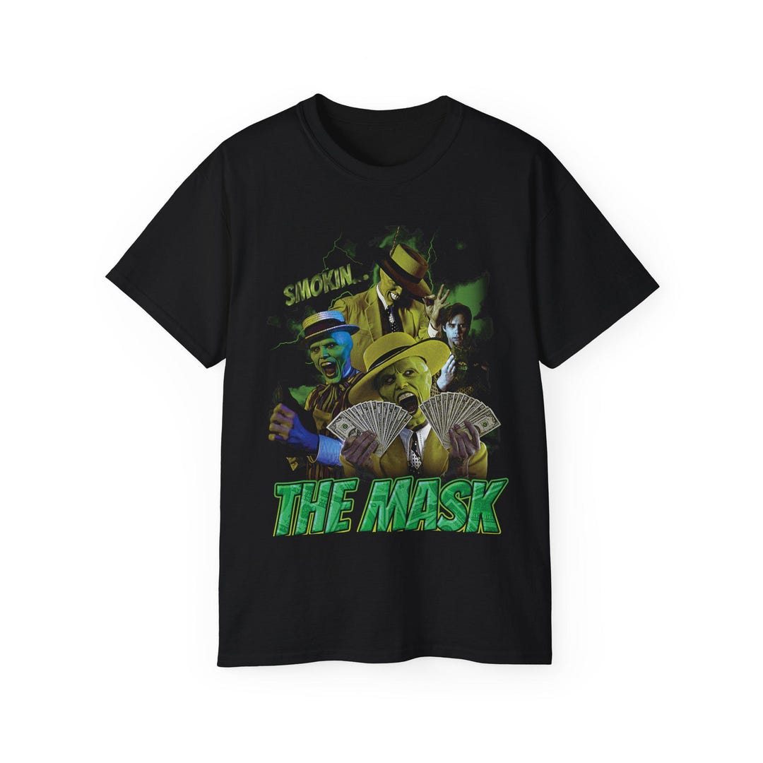 The Mask - Vintage T-shirt - Graphic Tee - Etsy