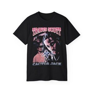 90s Hip-hop T-shirt Travis Scott Graphic | Vintage Rapper 90s Hip-hop T-shirt Travis Scott Graphic | Vintage Rapper