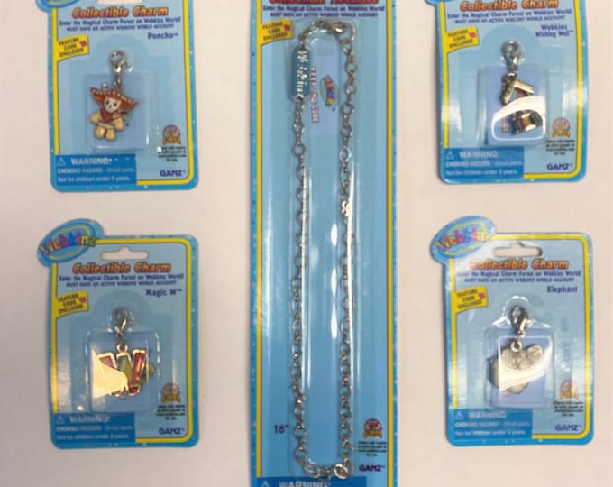 Webkinz Collectible Charm New in Package With Code Lot of 4 Magic W ...