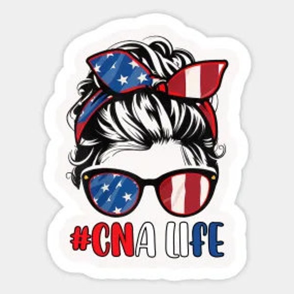 American Flag Cna - Etsy