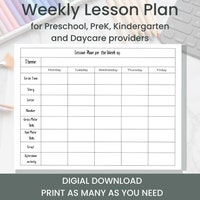 School Menu Template Editable Monthly & Weekly School Menu Printable ...