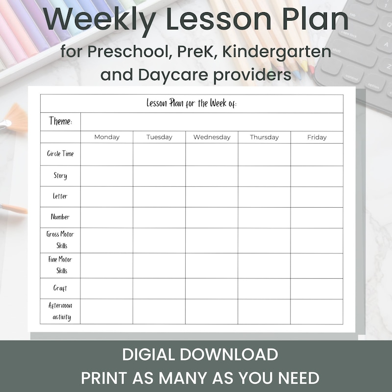 Infant Curriculum - Etsy