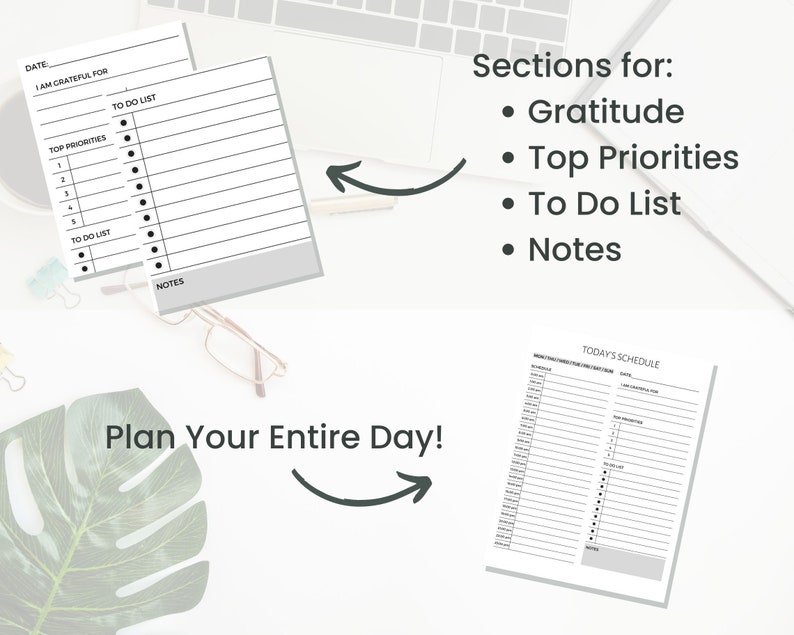 24-hour Daily Planner Printable Prioritized Hourly Planner - Etsy