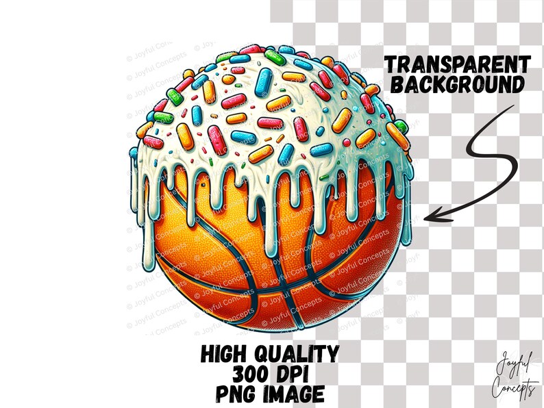 Basketball Ice Cream Drip Blue PNG Basketball Youth Sport Team Digital ...