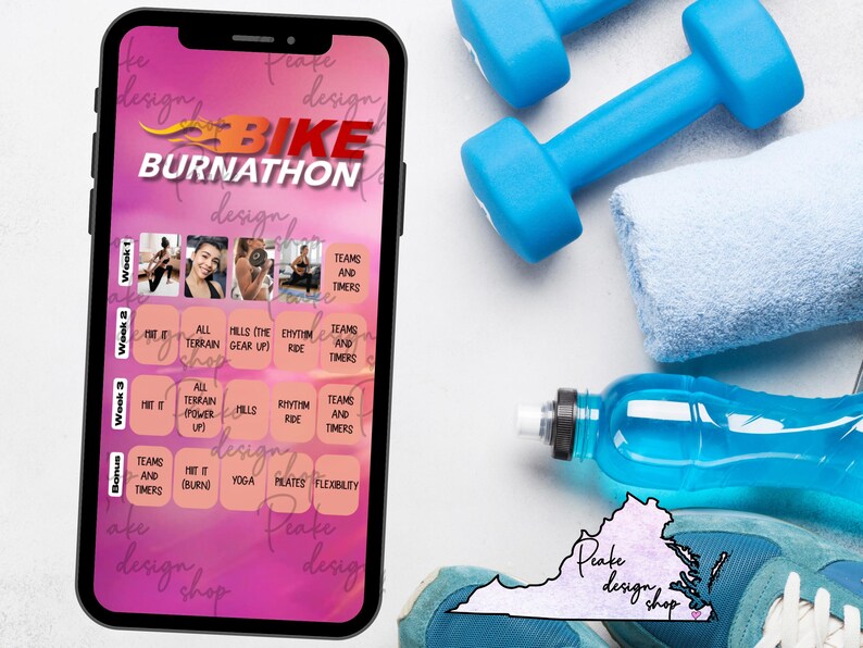 Bike Burnathon Sweaty Selfie Workout Tracker • Bodi, Beachbody, Fitness ...