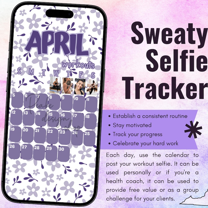April Tracker - Etsy