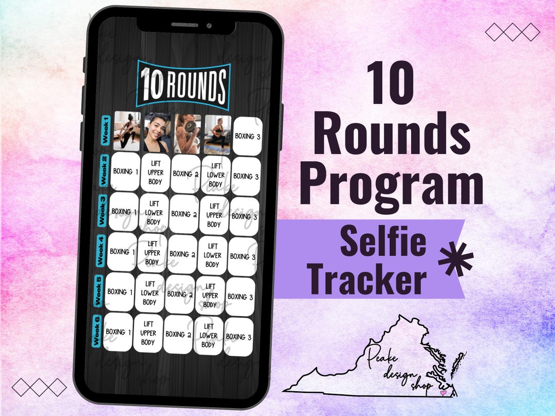 10 Rounds Program Sweaty Selfie Workout Tracker Bodi, Beachbody ...
