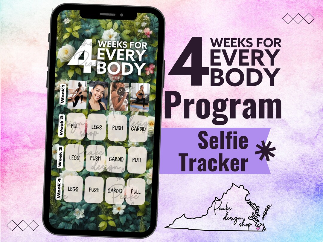 4 Weeks for Every Body Sweaty Selfie Workout Tracker • Bodi, Beachbody ...