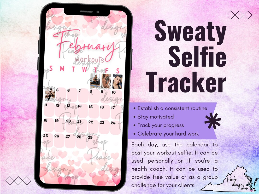 February 2024 Sweaty Selfie Workout Tracker Bodi, Beachbody, Fitness ...