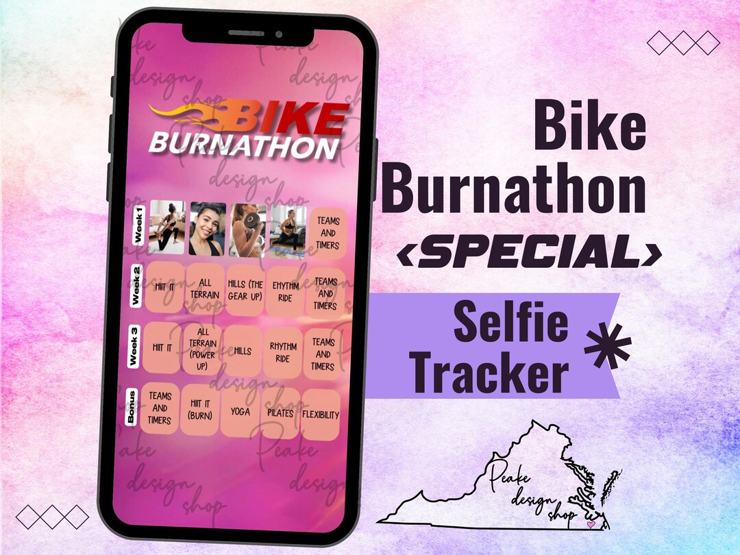 Bike Burnathon Sweaty Selfie Workout Tracker • Bodi, Beachbody, Fitness ...