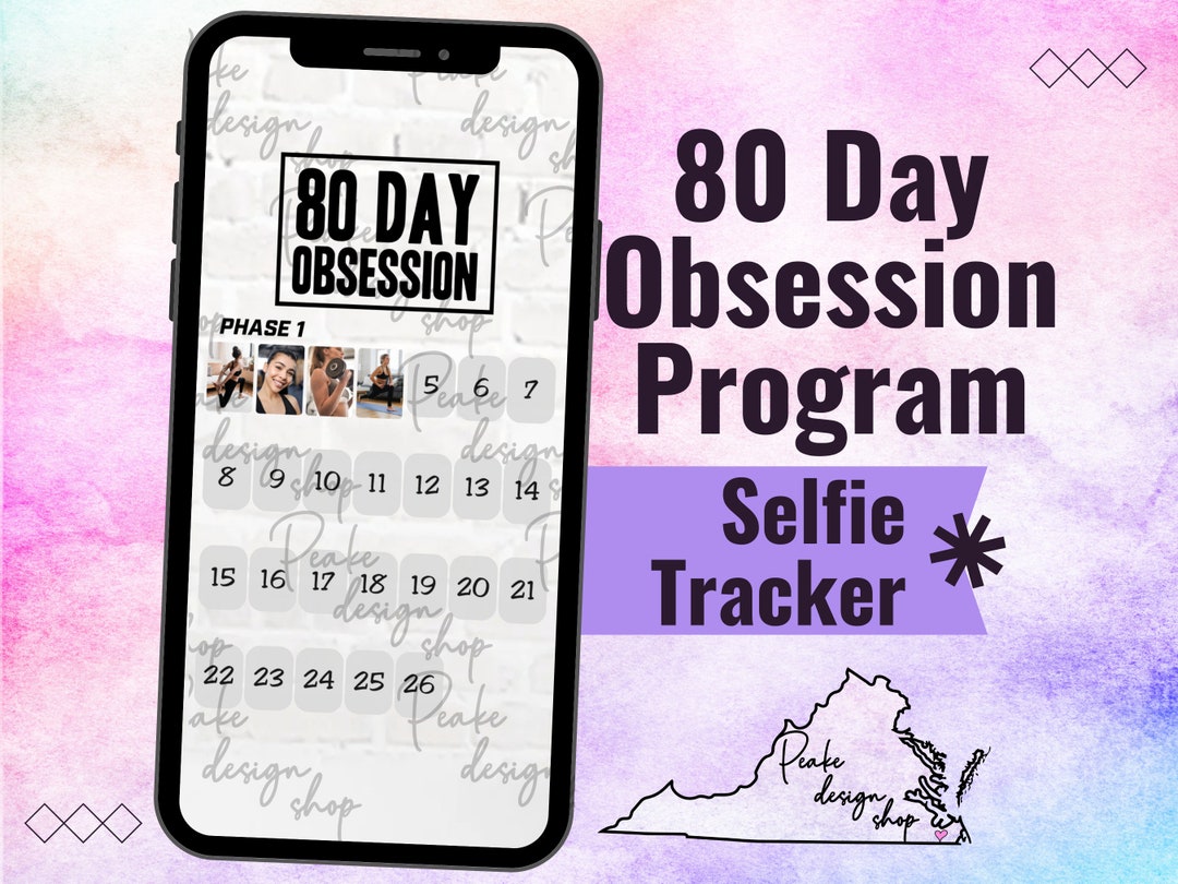 80 Day Obsession Sweaty Selfie Workout Tracker • Bodi, Beachbody ...