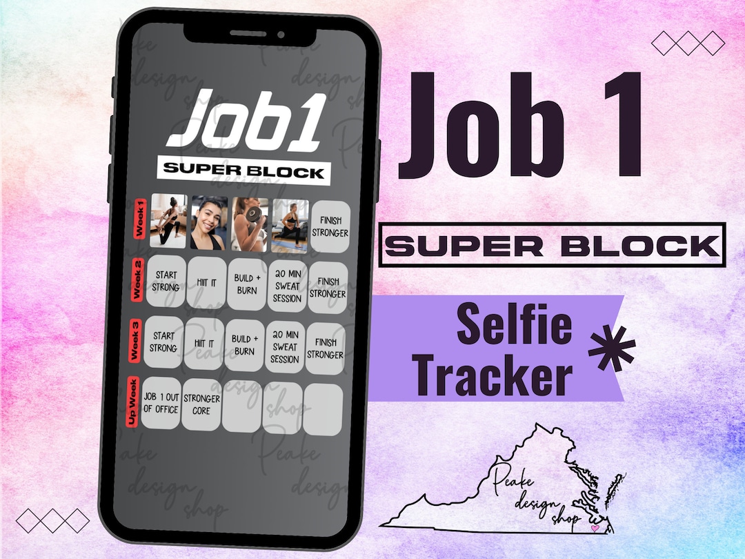 Job 1 Super Block Sweaty Selfie Workout Tracker • Bodi, Beachbody ...