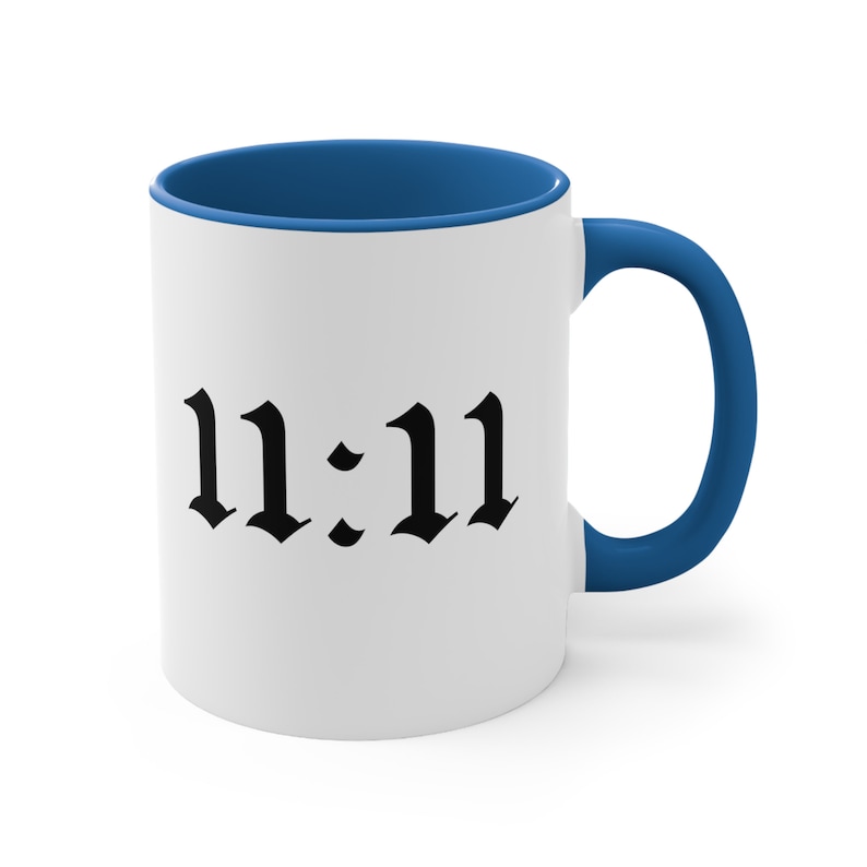 Synchronicity 11:11 Mug Spiritual Guide Coffee Cup, Angel Numbers ...