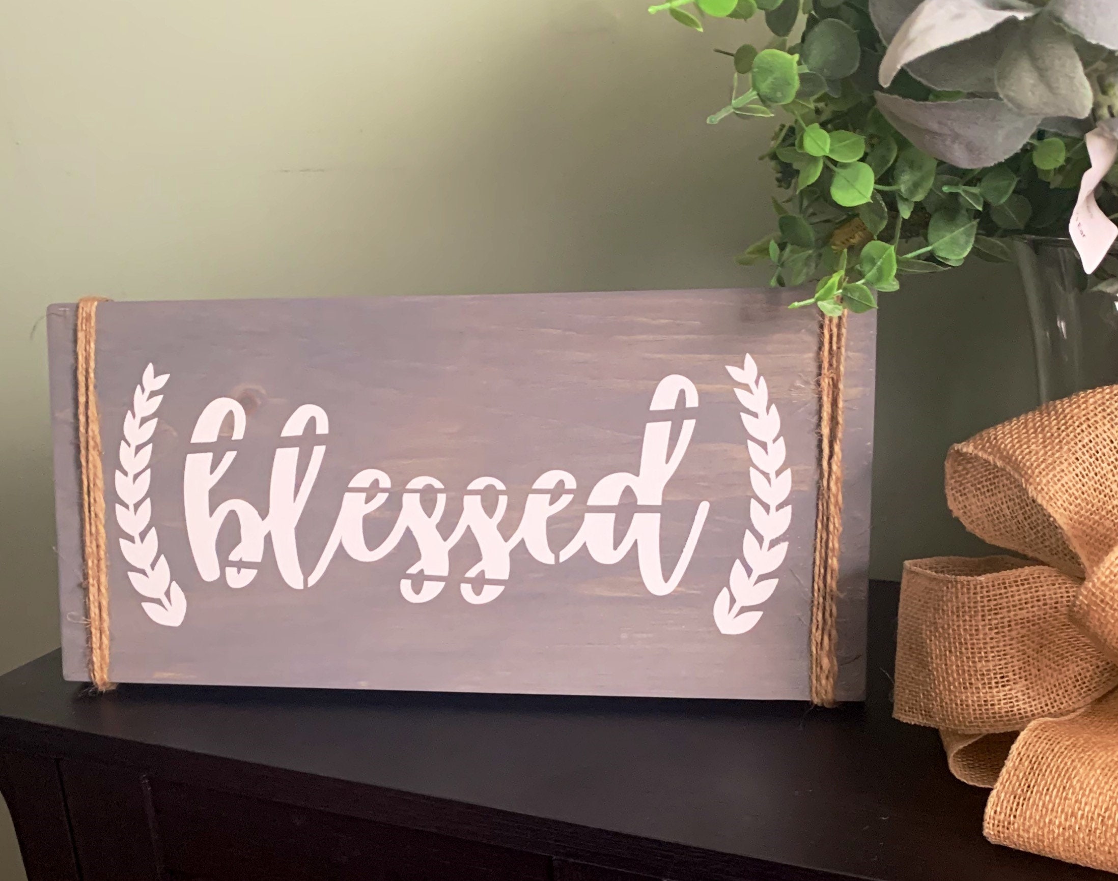 Blessed Farmhouse Decor / Farmhouse Wall Decor / Housewarming Gift ...