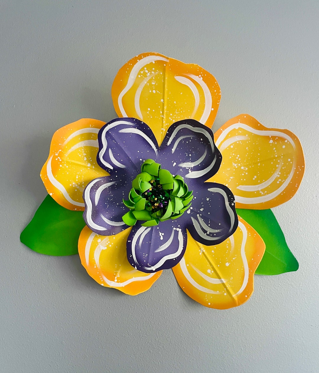 Mardi Gras Flower Double Carnival Float Large - Etsy