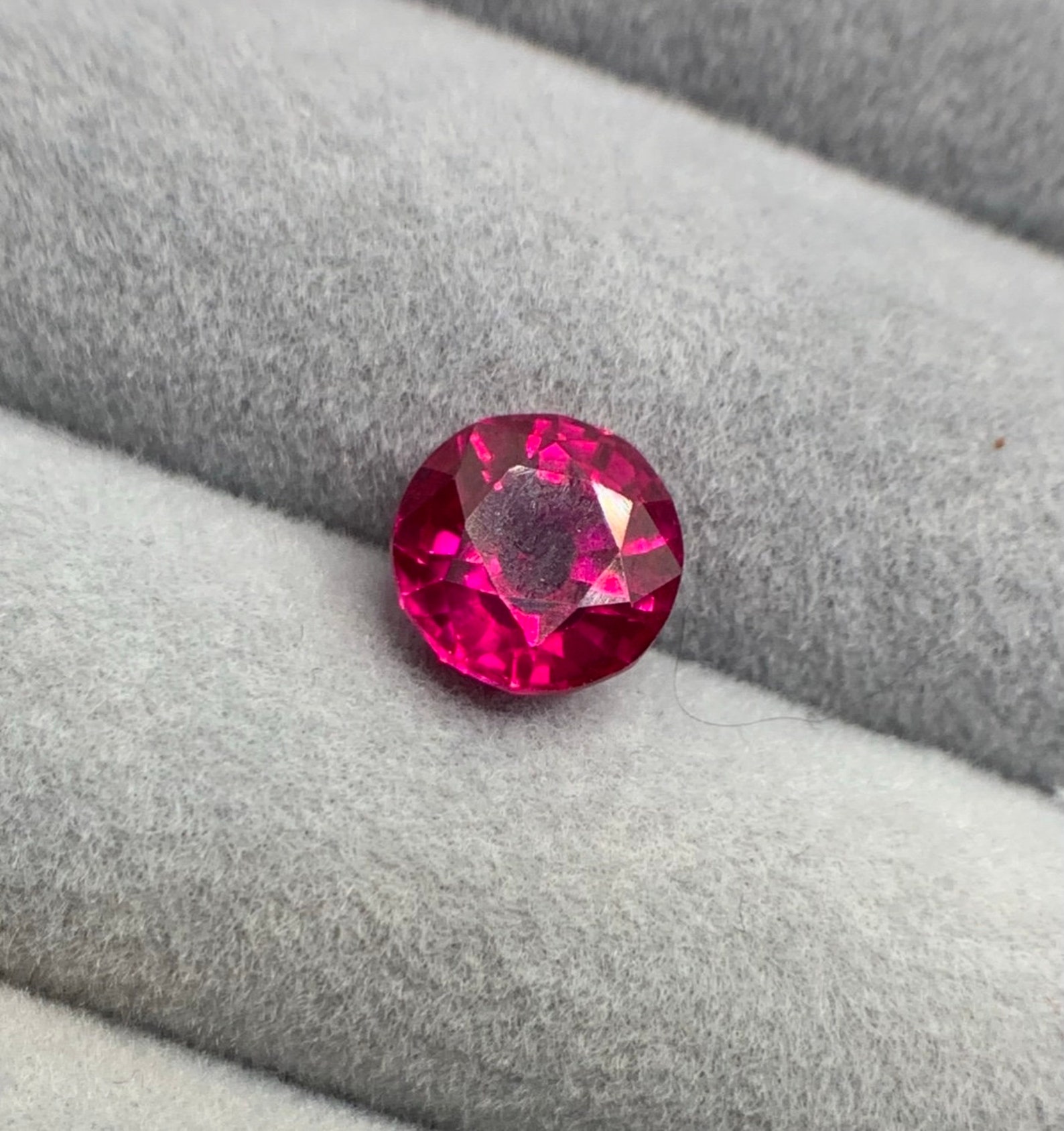 2.20 carat round natural ruby | Etsy