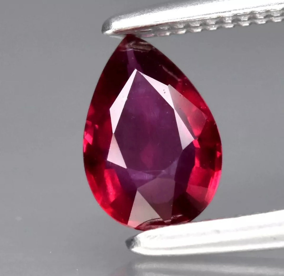 Elegant Ruby From Madagascar VS 0.46 Carat Without Heating - Etsy