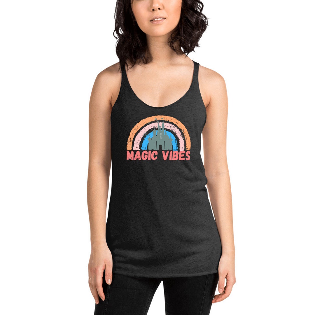 Magic Vibes Women's Disney World Tank Top, Disneyworld, WDW, Magic ...
