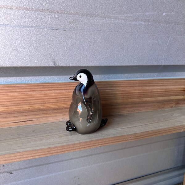 Glass Penguin - Etsy