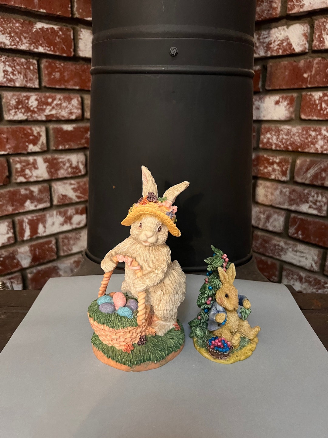 Vintage Easter Rabbit Figurines. Cute and Adorable to Have With All ...