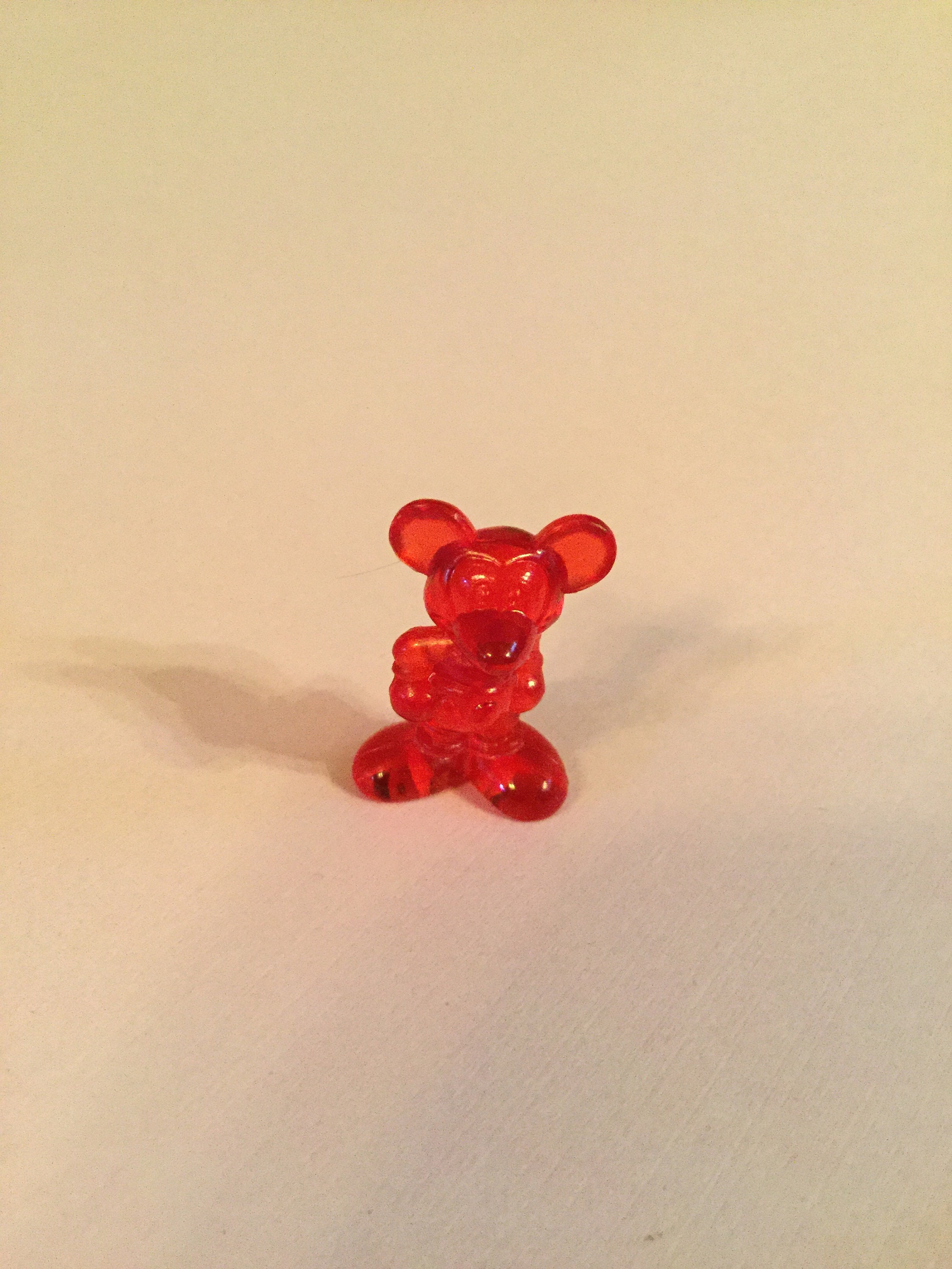 Dolls & Miniatures Has Candy Red Color Very Cute. Vintage Plastic ...