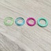 Vintage Plastic Rings. Has Beautiful Variety of Colors. Great Addition ...