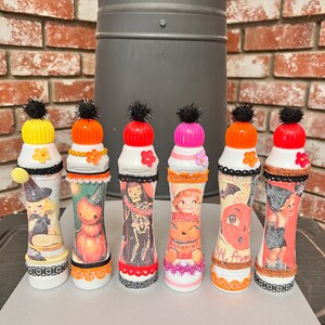 Decorated Bingo Daubers With Beautiful Vintage Like Halloween Images ...