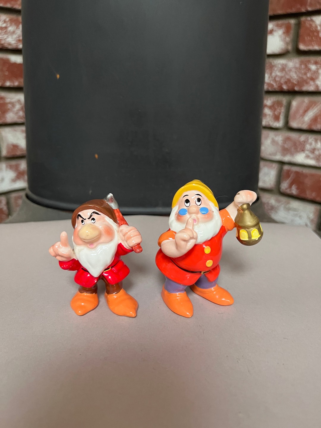 Vintage Disney Dwarfs. Grumpy and Doc. Cute and Adorable All in One. A ...