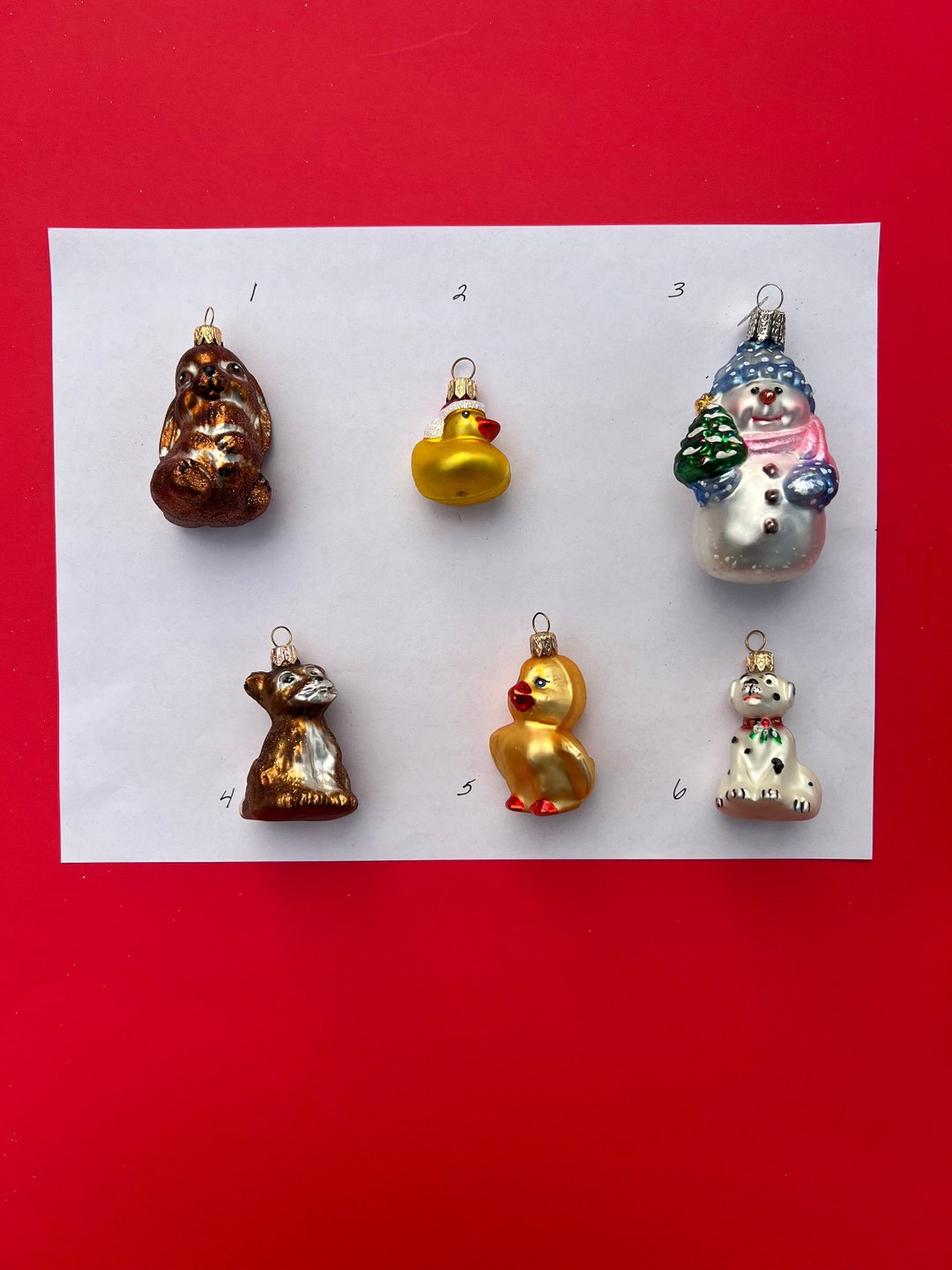 Vintage Glass Ornaments. A Fun Addition to Your Christmas Tree and ...