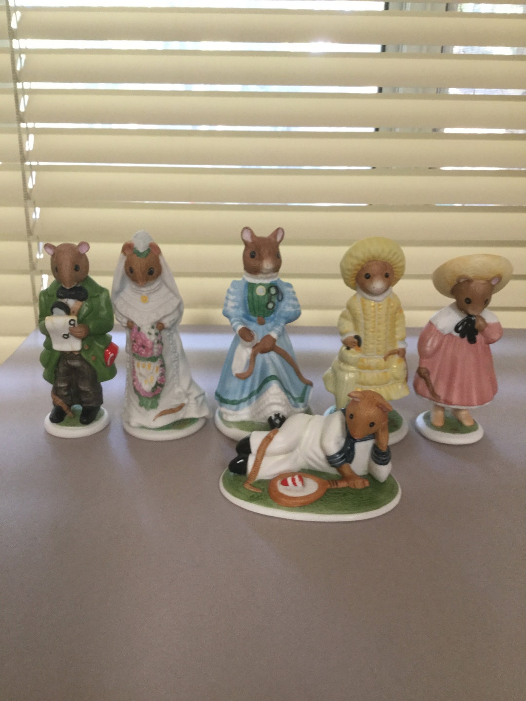 Vintage Mice Figurines. Cute and Adorable Addition to Your Decor. Made ...