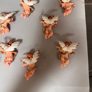 Vintage Plastic Angel Ornaments. Beautiful and Cute. Sold Separately ...