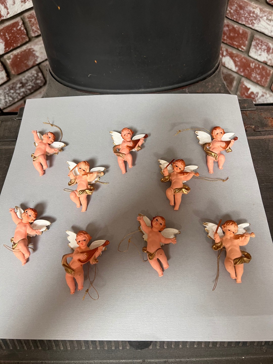 Vintage Plastic Angel Ornaments. Beautiful and Cute. Sold Separately ...