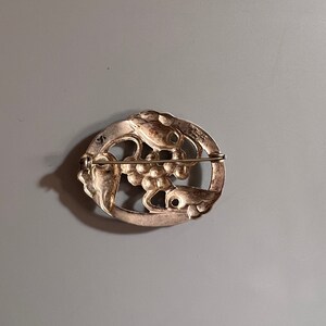 Vintage Sterling Silver Brooch/pin. Has Beautiful Designs. A Nice ...