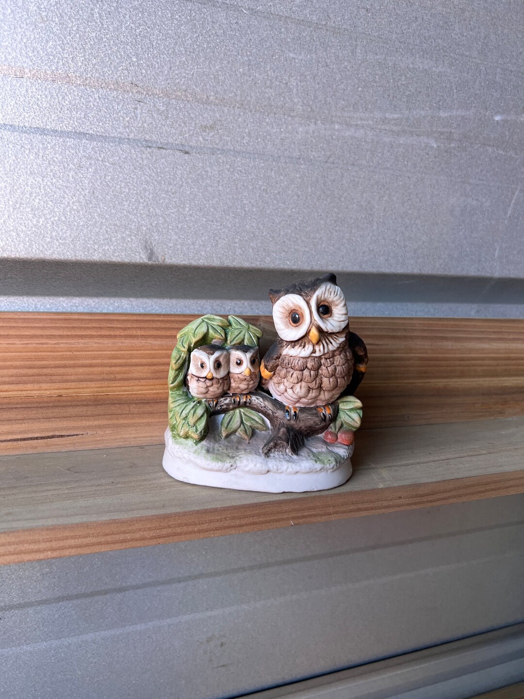 Momma Owl With Baby Owls Figurine. Cute and Adorable. A Nice Addition ...