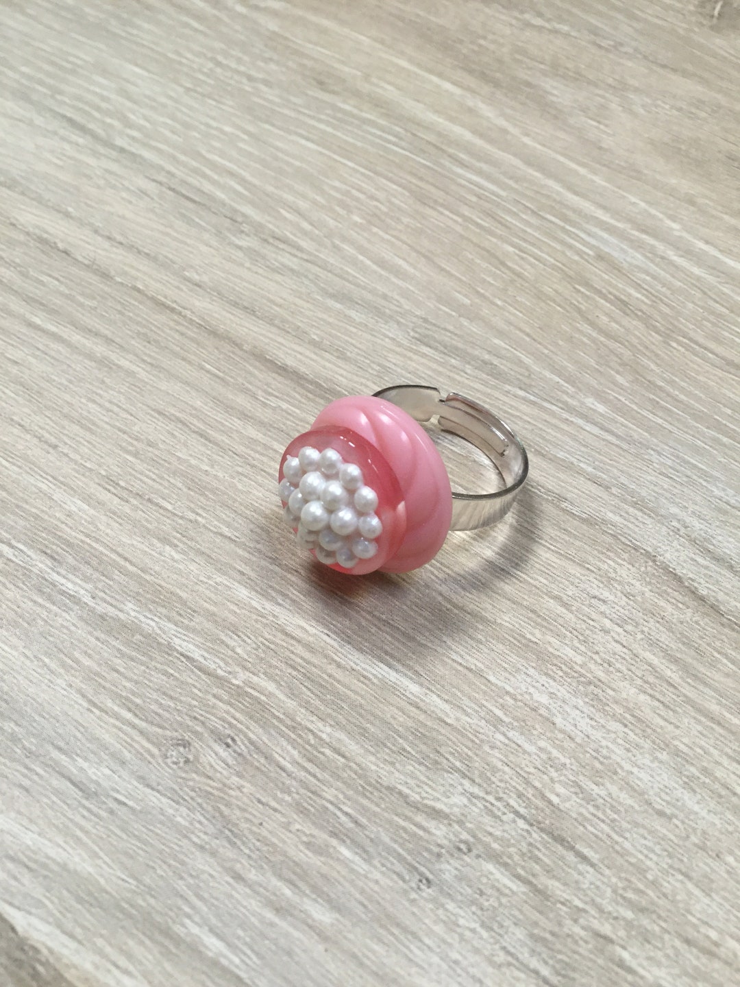 Vintage One of a Kind Reimagined and Repurposed Buttons Ring. Has ...