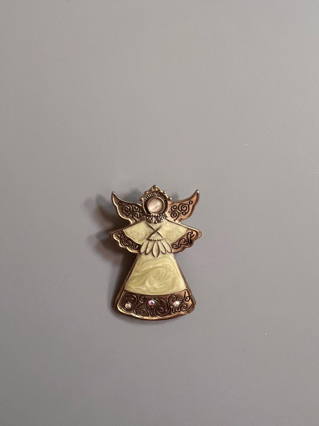 Vintage Angel Brooch/pin. A Sweet Addition to Your Outfits. A Perfect ...