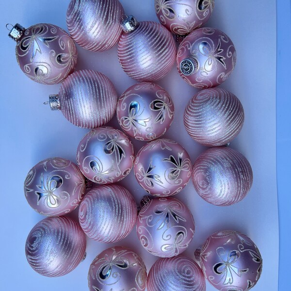Pink Ornaments - Etsy