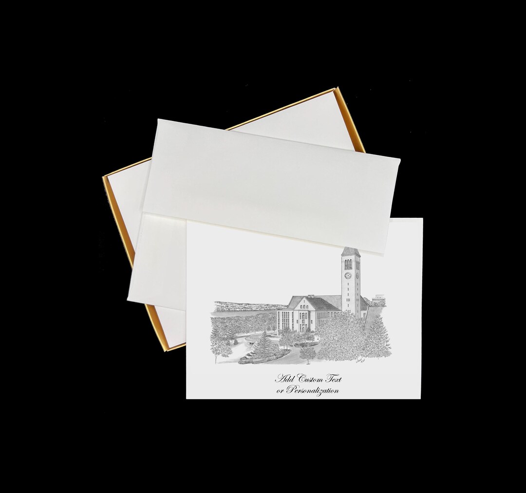 Cornell - University Note Cards - Etsy