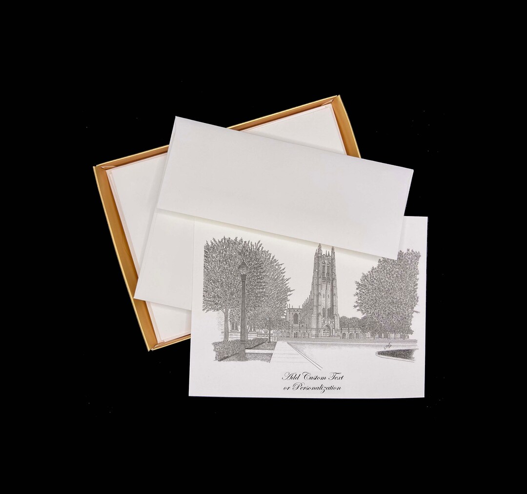 Duke - University Note Cards - Etsy