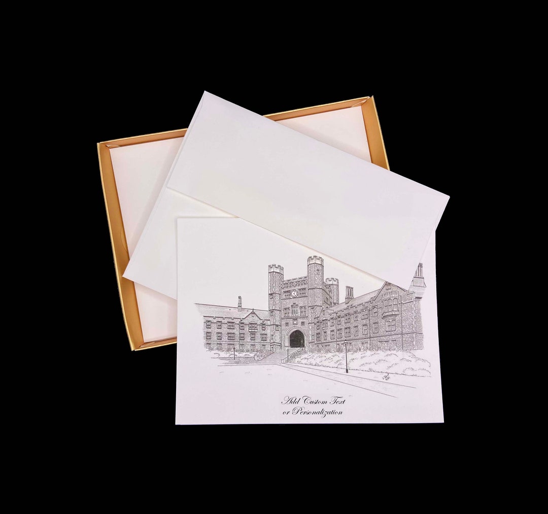 Princeton - University Note Cards - Etsy