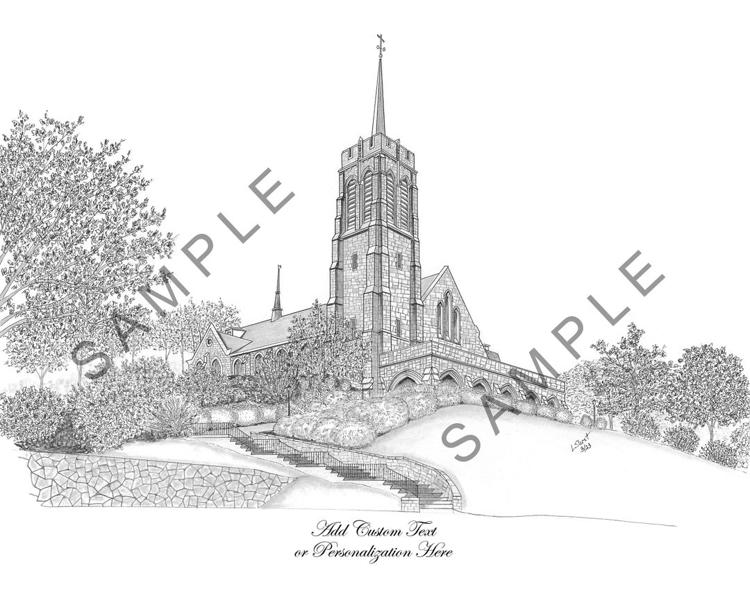 West - Point Chapel Art Print - Etsy