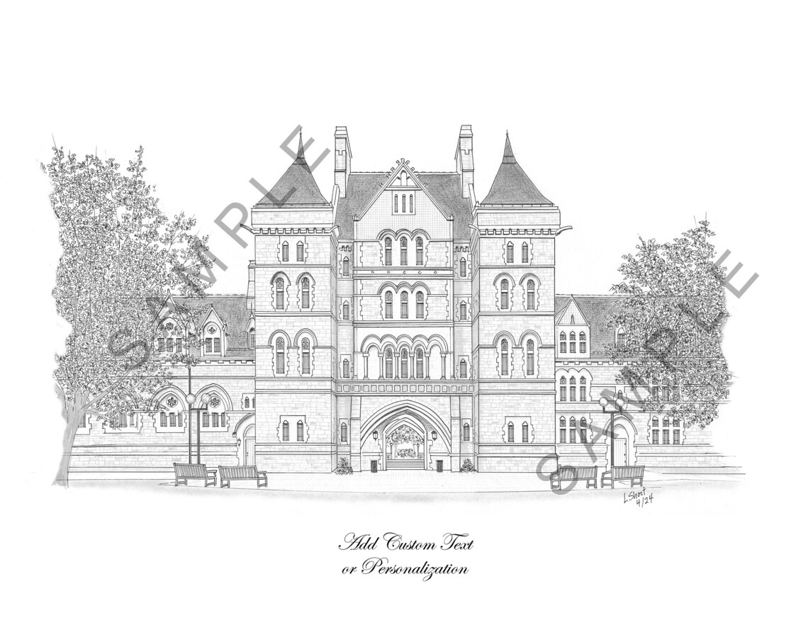 Trinity - College Art Print - Etsy