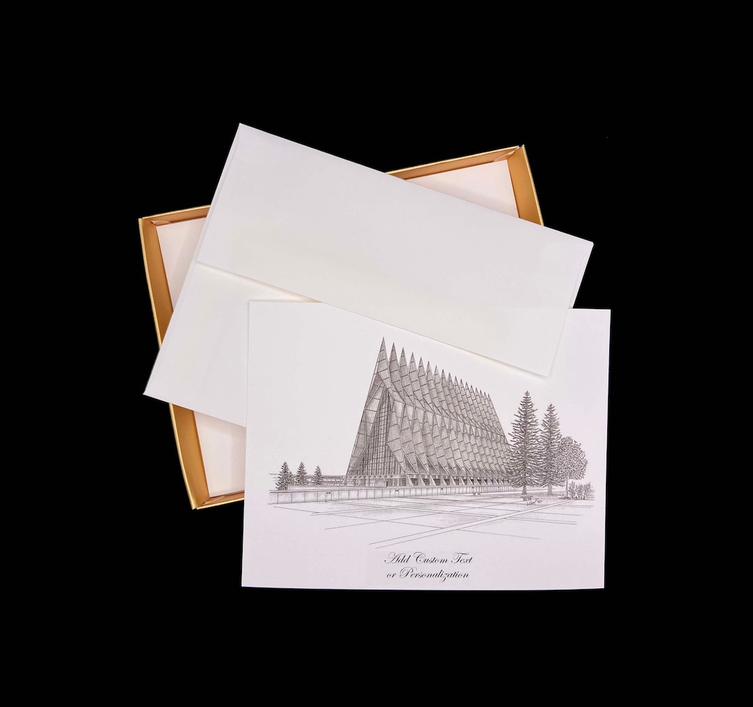 United - States - Air - Force Academy Note Cards - Etsy
