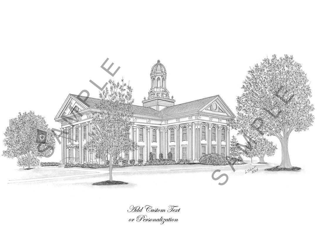 Wheaton - College Art Print - Etsy