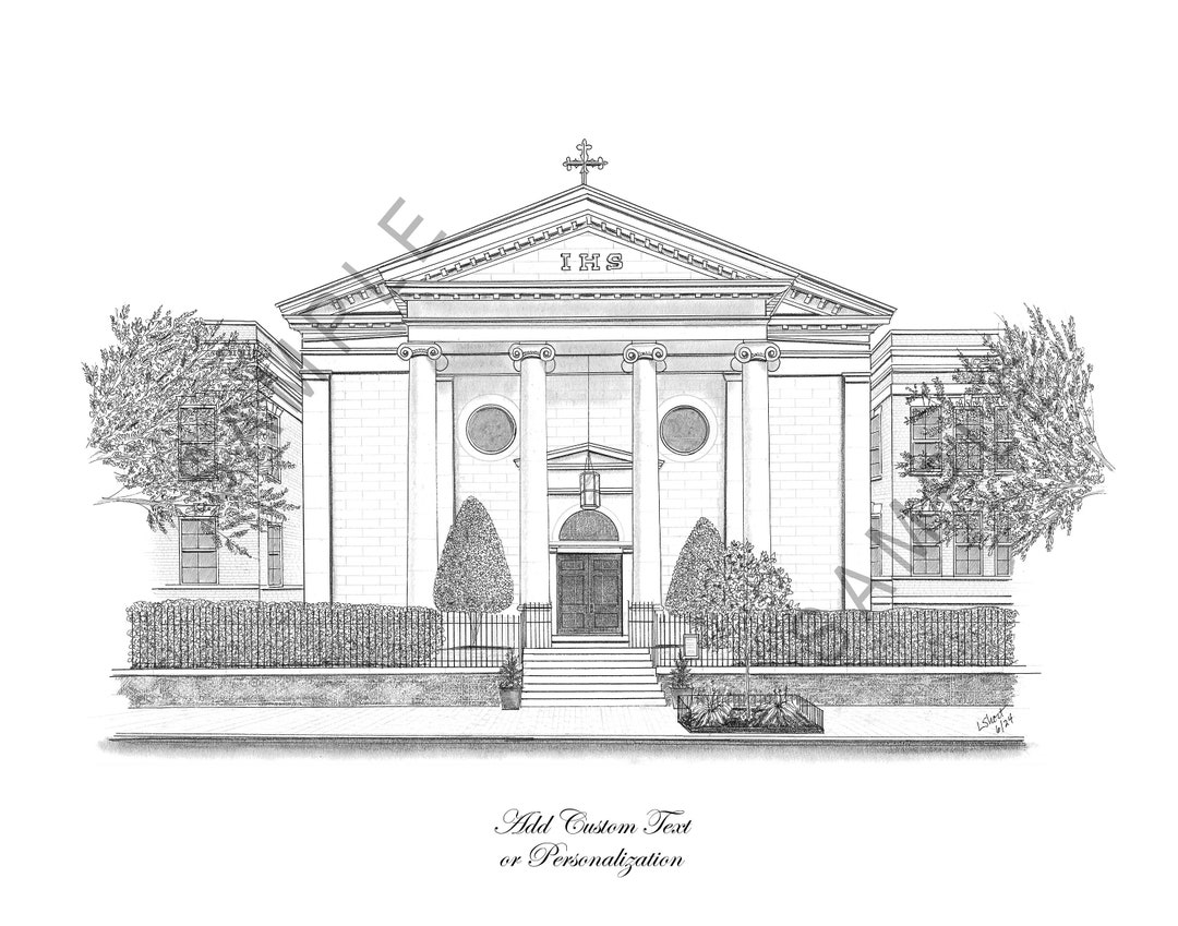 Holy Trinity Catholic Church in Washington, DC (georgetown) - Etsy