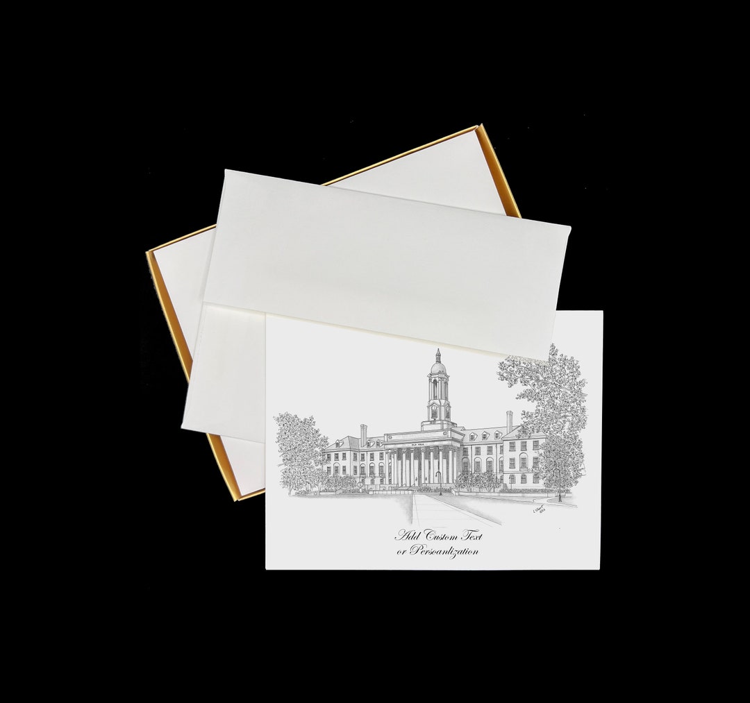 Penn - State Note Cards - Etsy