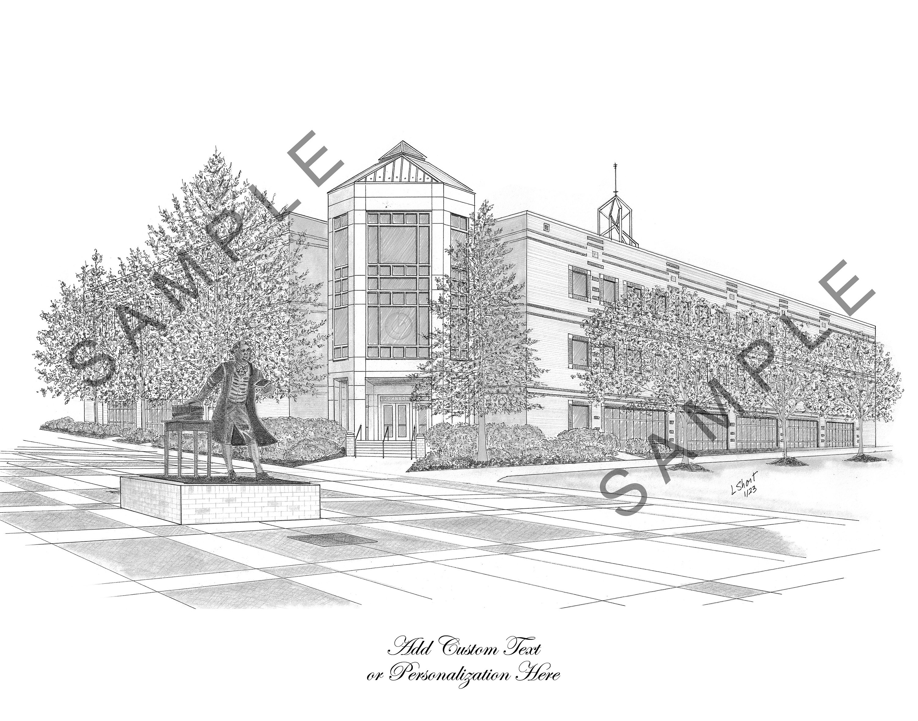 George Mason University Art Print - Etsy